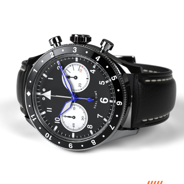 The Hawkeye Chronograph / Long Island Watch Special Collaboration (Bla ...