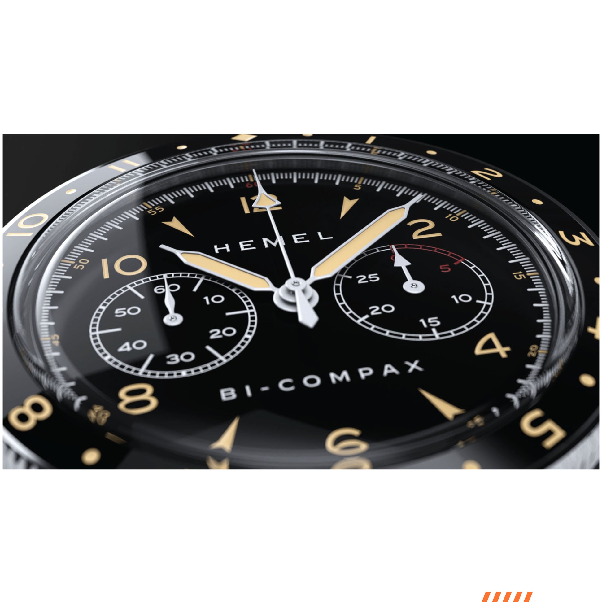 Hemel HFT20 Watch for Men with VK64 Configuration - Hemel Watches
